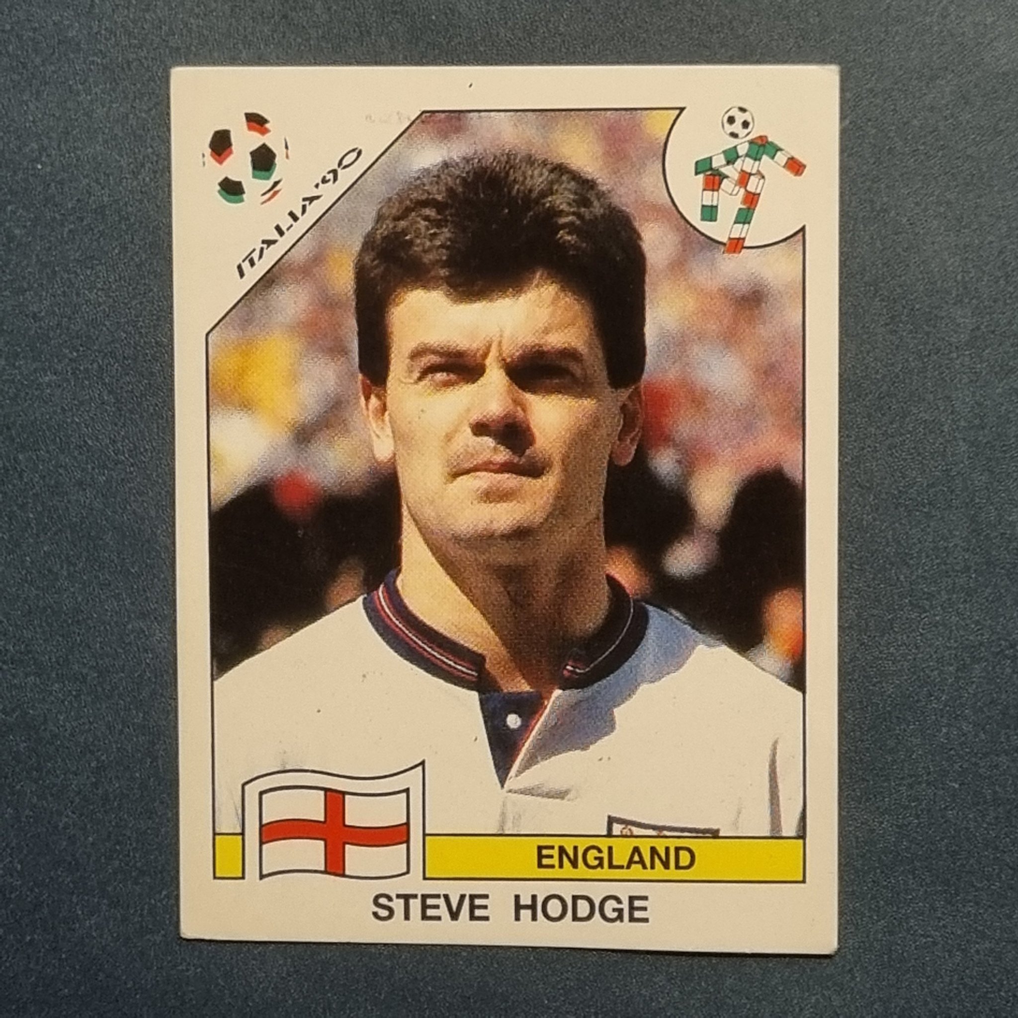 Steve Hodge - England nummer 393 - Italia '90 P.. | Köp på Tradera ...