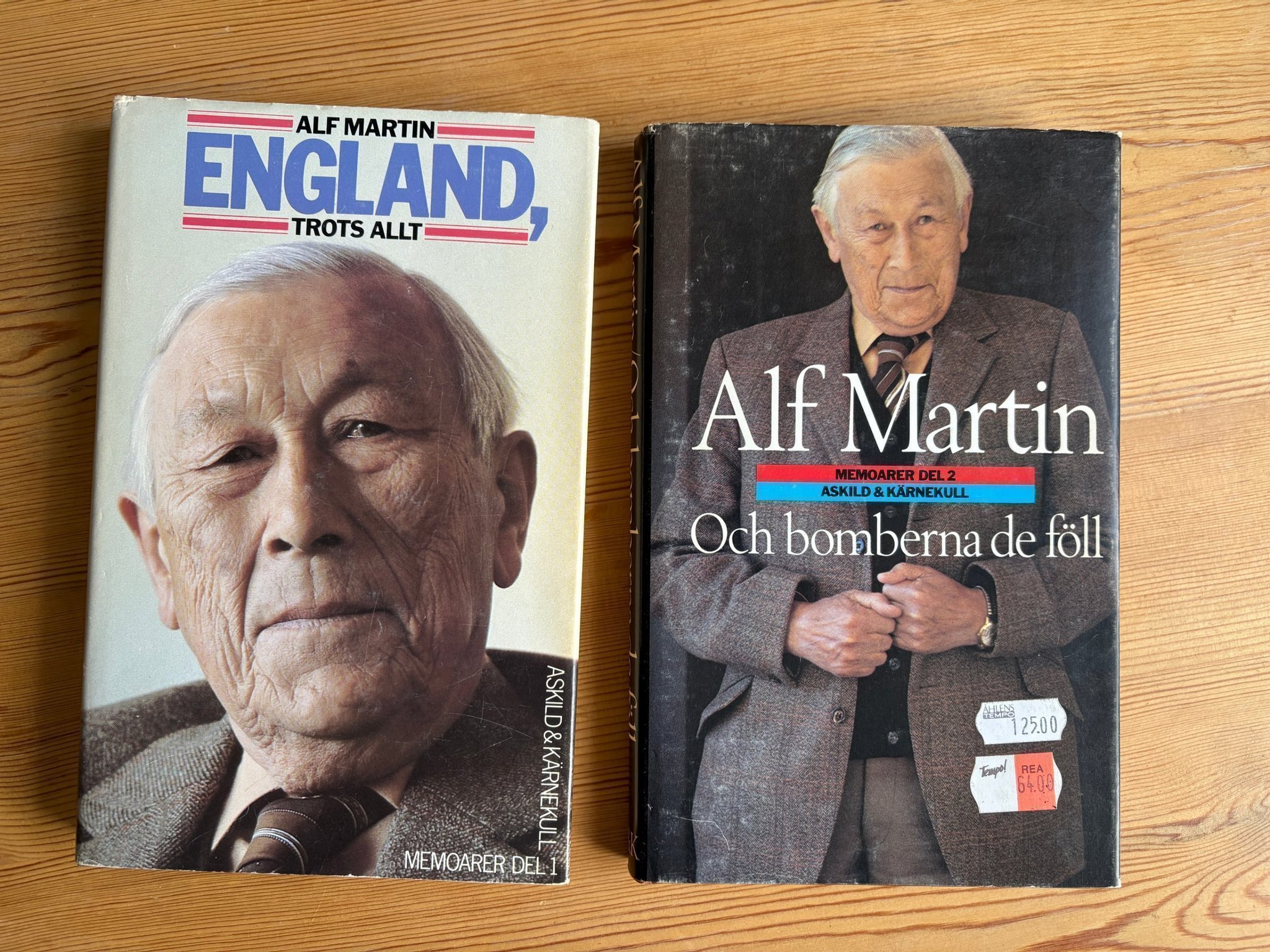 Alf Martin - England, trots allt & Och bomberna.. | Köp på Tradera ...