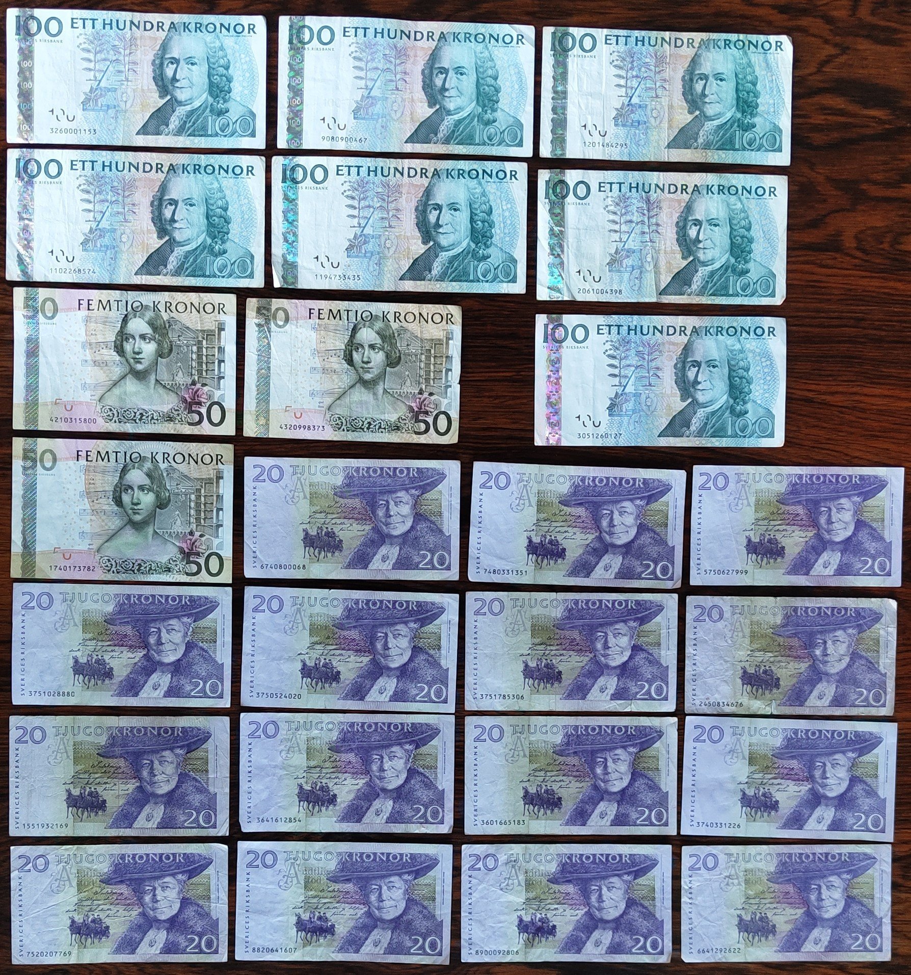Se produkter som liknar Ogiltiga svenska sedlar i val.. på Tradera ...