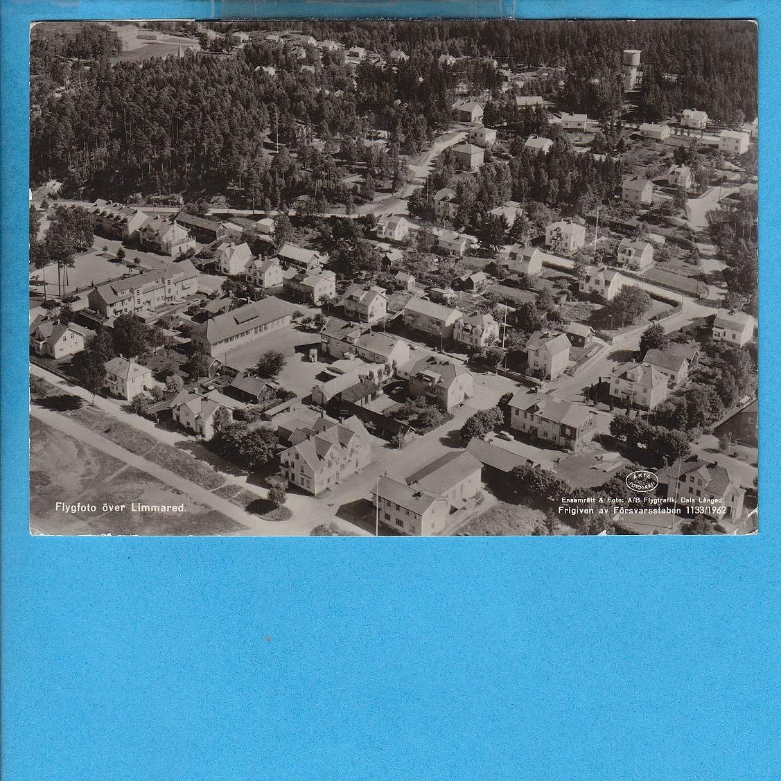LIMMARED. Flygfoto 1962 (Tranemo) | Köp från novastamps på Tradera ...