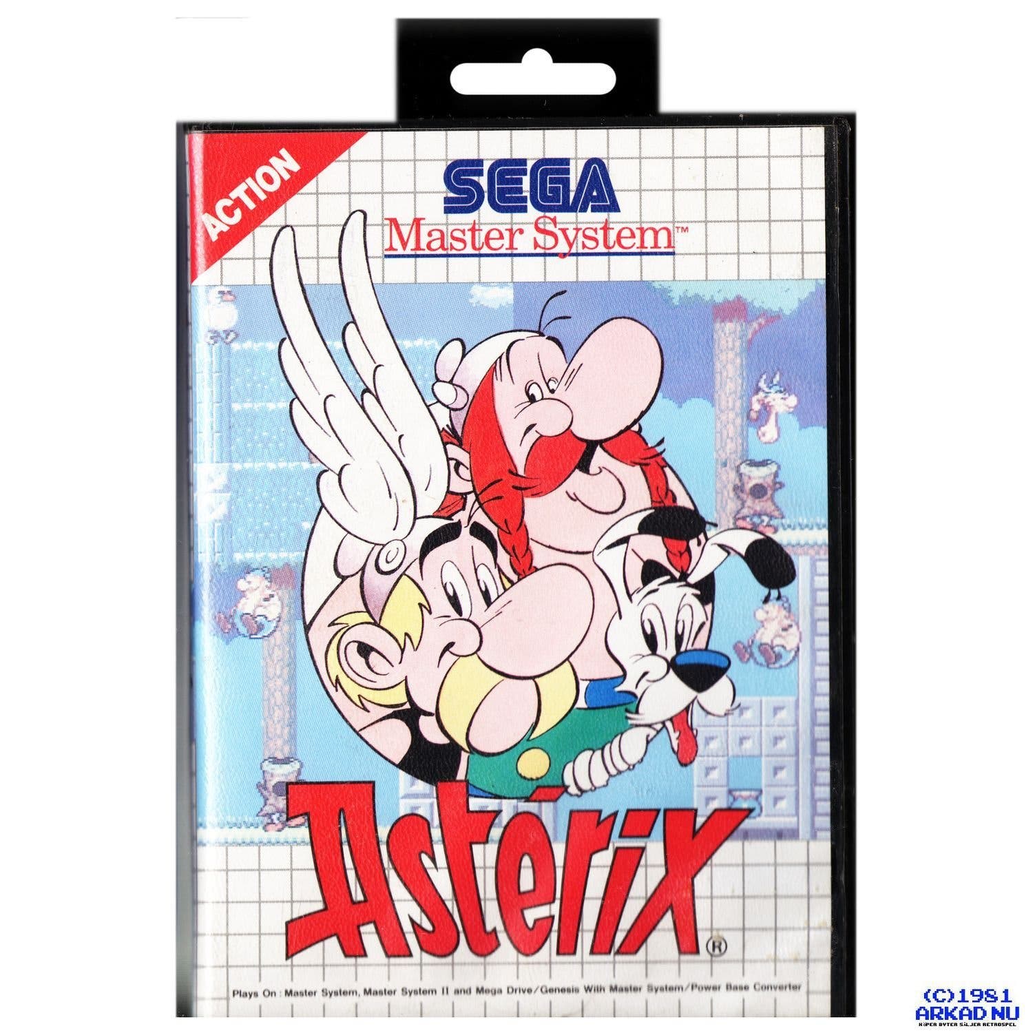 ASTERIX MASTERSYSTEM | Köp från arkadnu på Tradera (644012644)