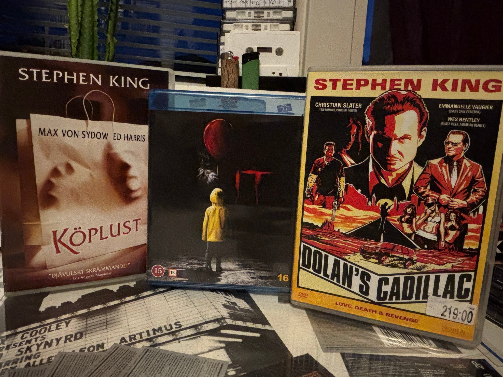 Stephen King Filmer: Köplust, It, Dolan's Cadil.. | Köp på Tradera ...