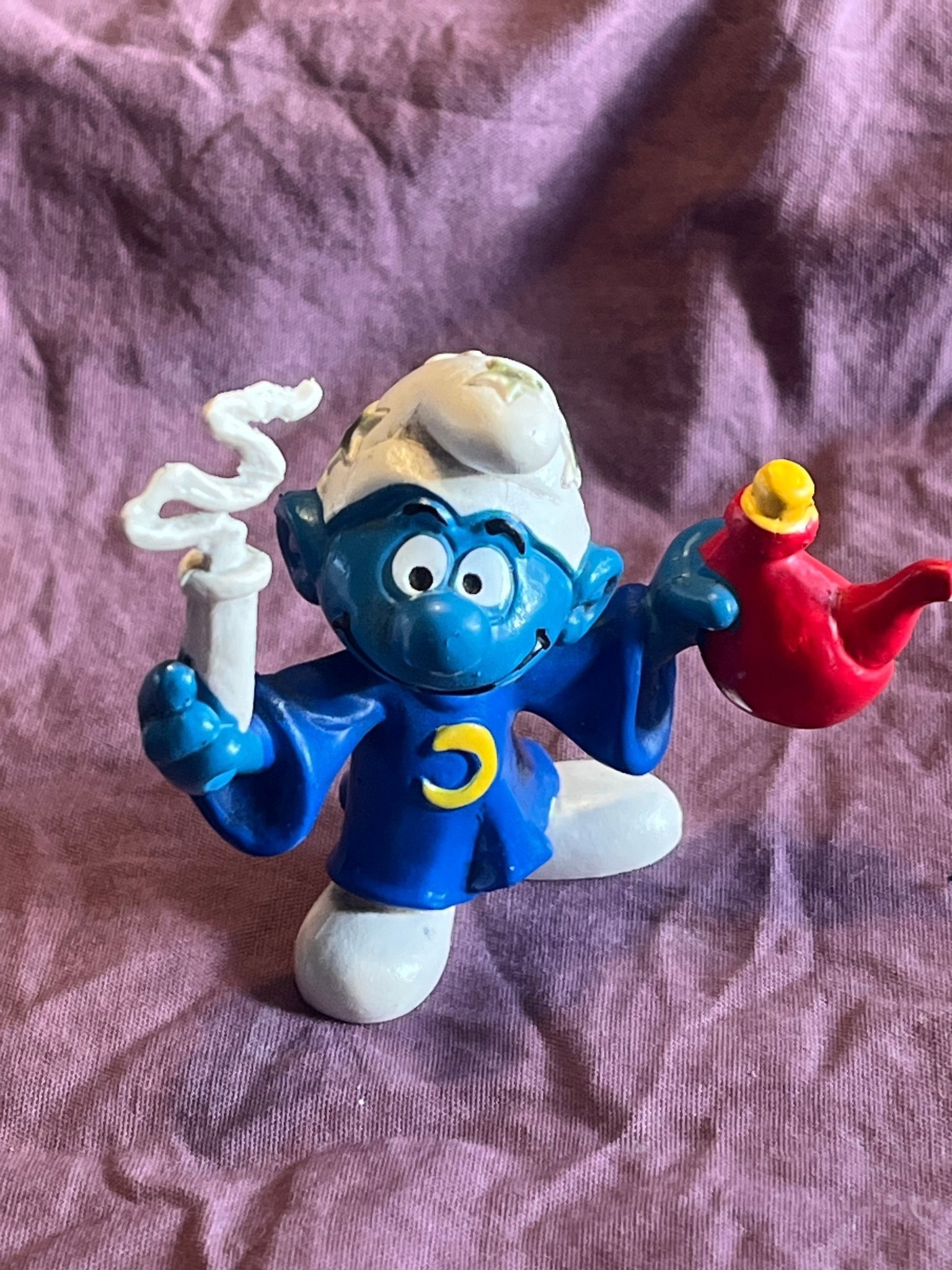 Vintage Trollkarl Smurf | Köp på Tradera (713377015)