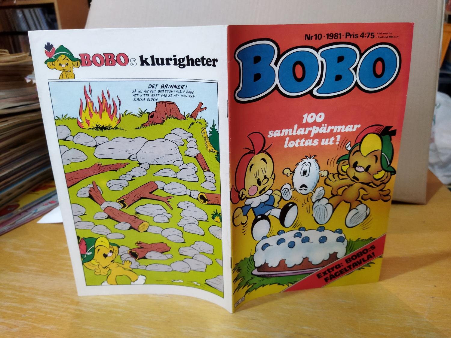 Bobo 1981 nr 10 Ulrika lindstr.. | Köp från Vinylcomics på Tradera ...