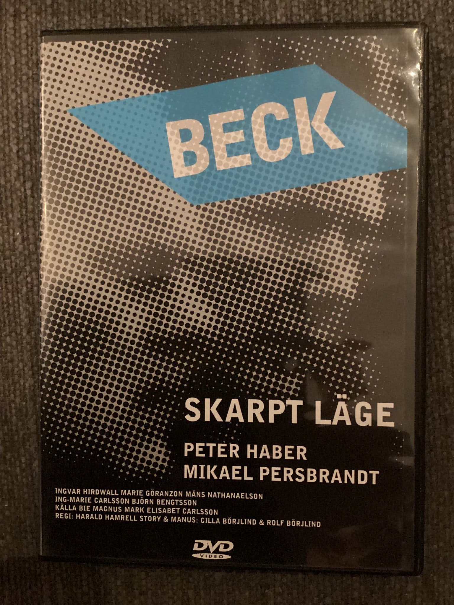 Beck - Skarpt Läge DVD med Peter Hagberg och Mi.. | Köp på Tradera ...