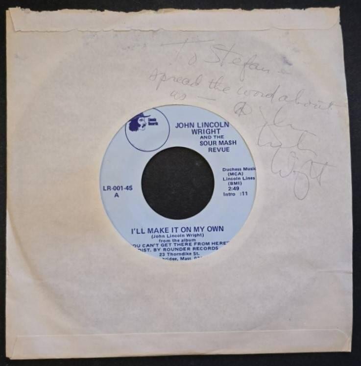 John Lincoln Wright - I'll Make It On My Own - .. | Köp på Tradera ...