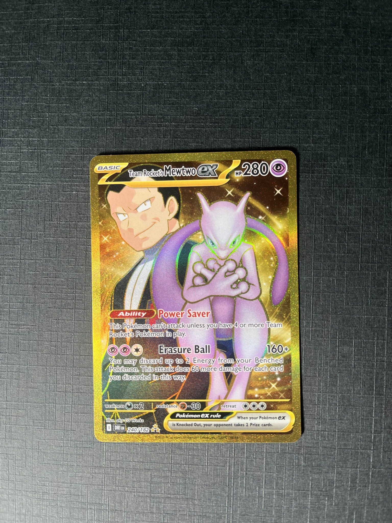 Se produkter som liknar Team Rocket's Mewtwo ex #240 .. på Tradera ...