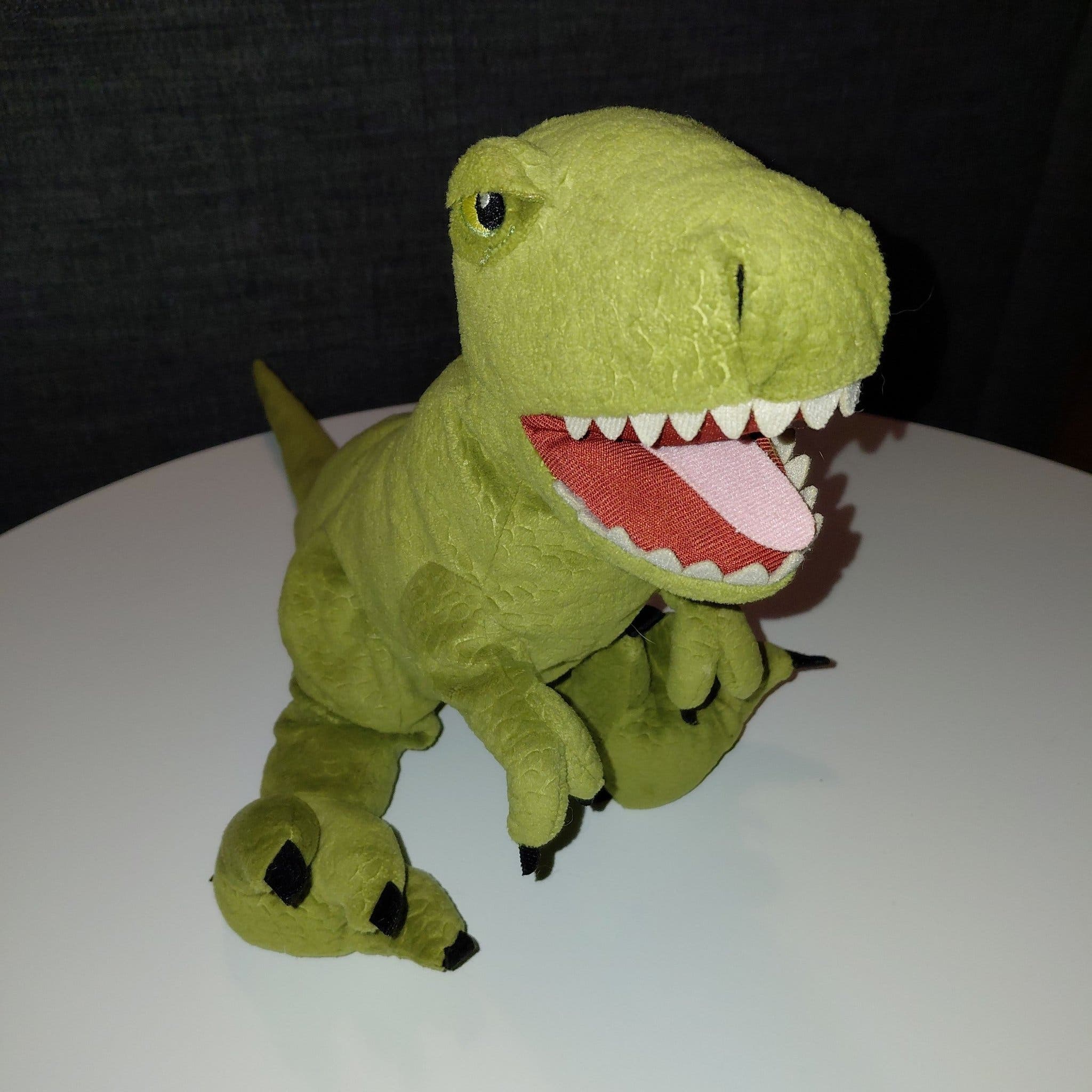 Grön Tyrannosaurus Rex Mjukisdjur | Köp på Tradera (702640060)