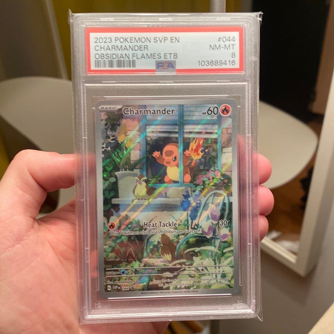 PSA 8 Charmander SVP 044 PROMO illustration rar.. | Köp på Tradera ...