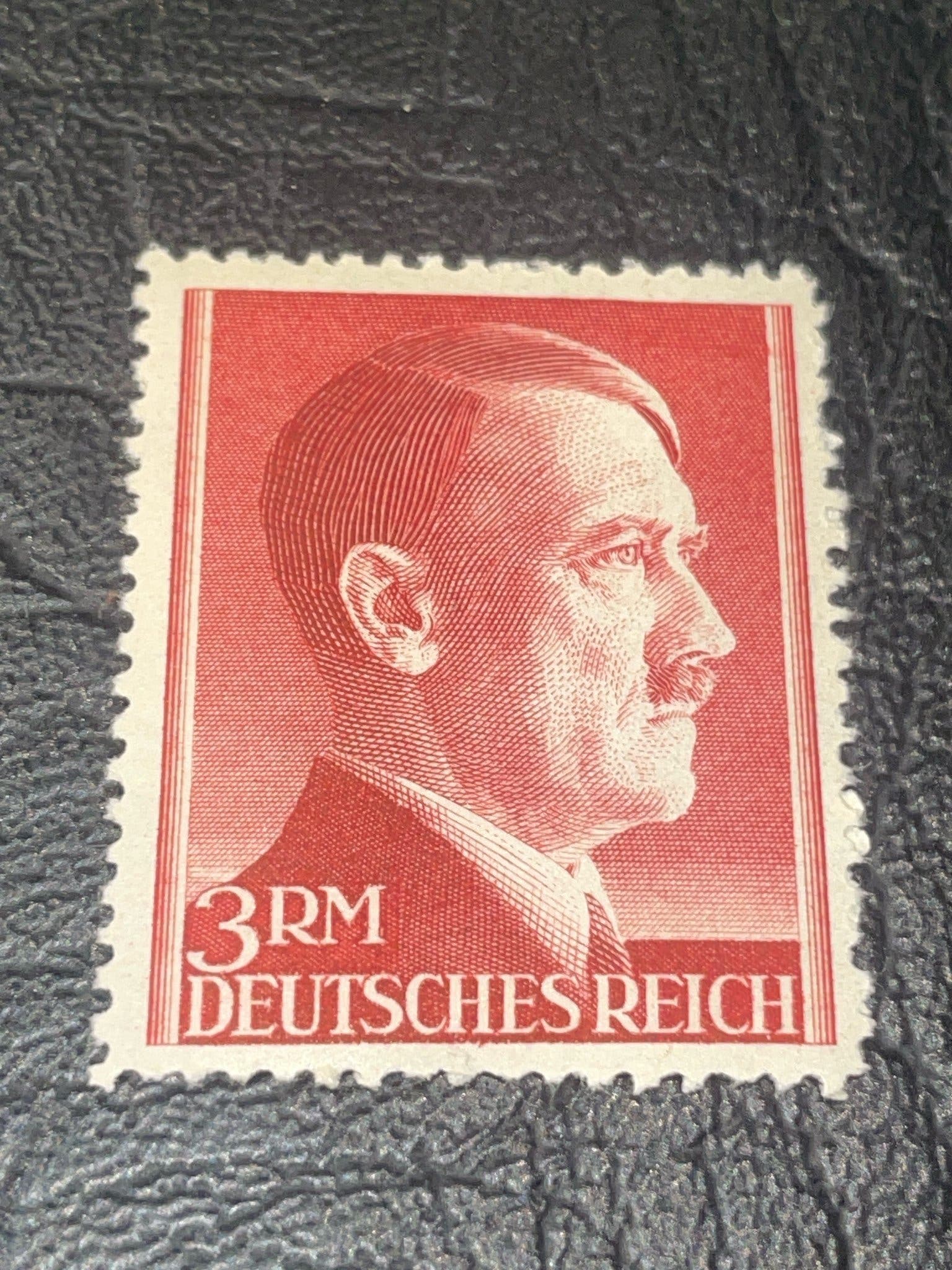 German Reich 3RM Adolf Hitler definitive stamp .. | Köp på Tradera ...