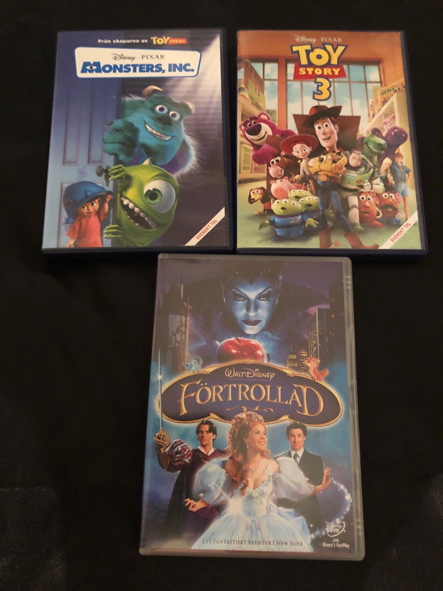 3 St Disney Dvder Monsters Inc Toy Story Köp På Tradera 555199343