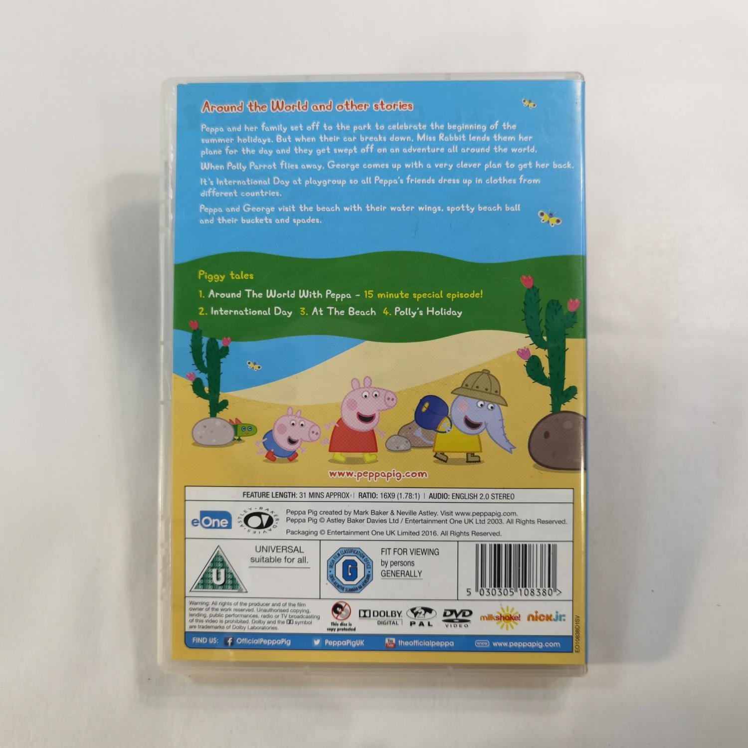 Peppa Pig: Around The World - DVD UK 2016 | Köp på Tradera (585588648)