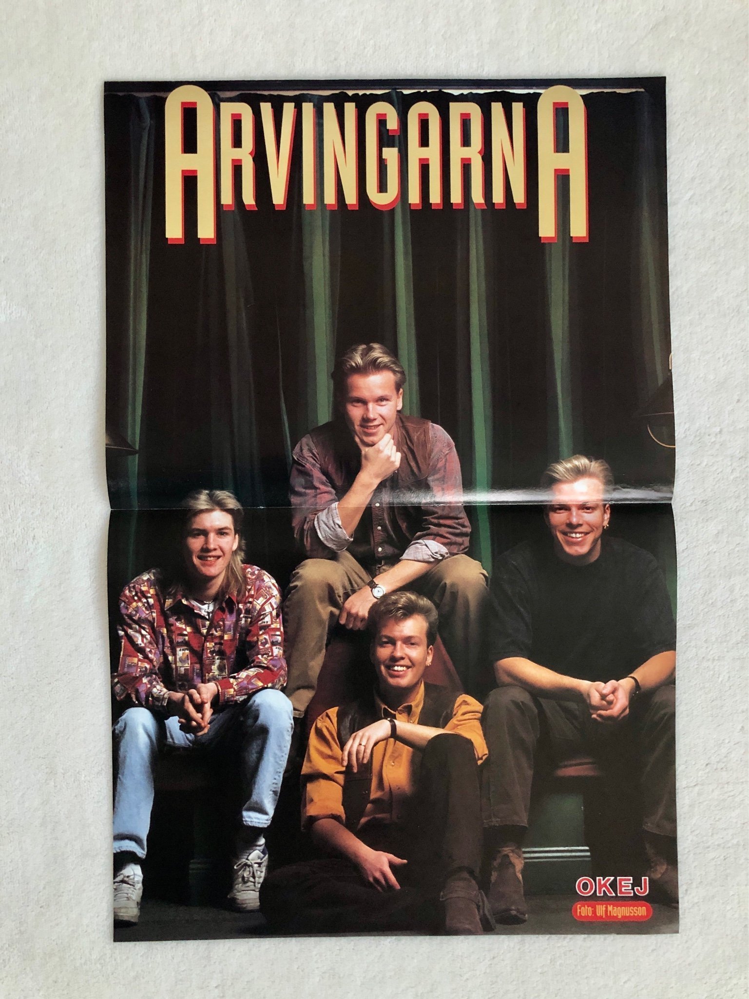 Casper Janebrink Arvingarna affisch plansch pos.. | Köp på Tradera ...