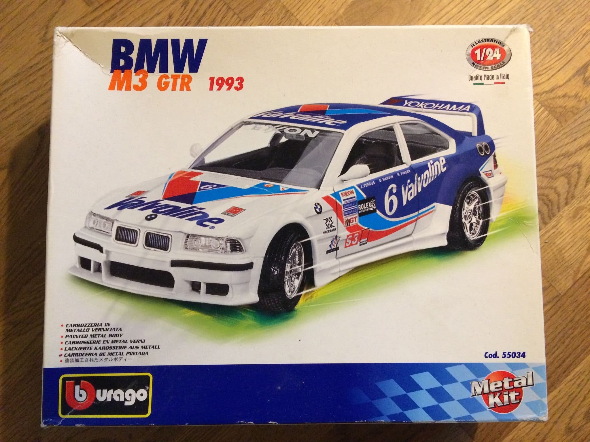 Burago BMW M3 GTR .. | Köp från J_Staveborn_Enterprises på Tradera ...