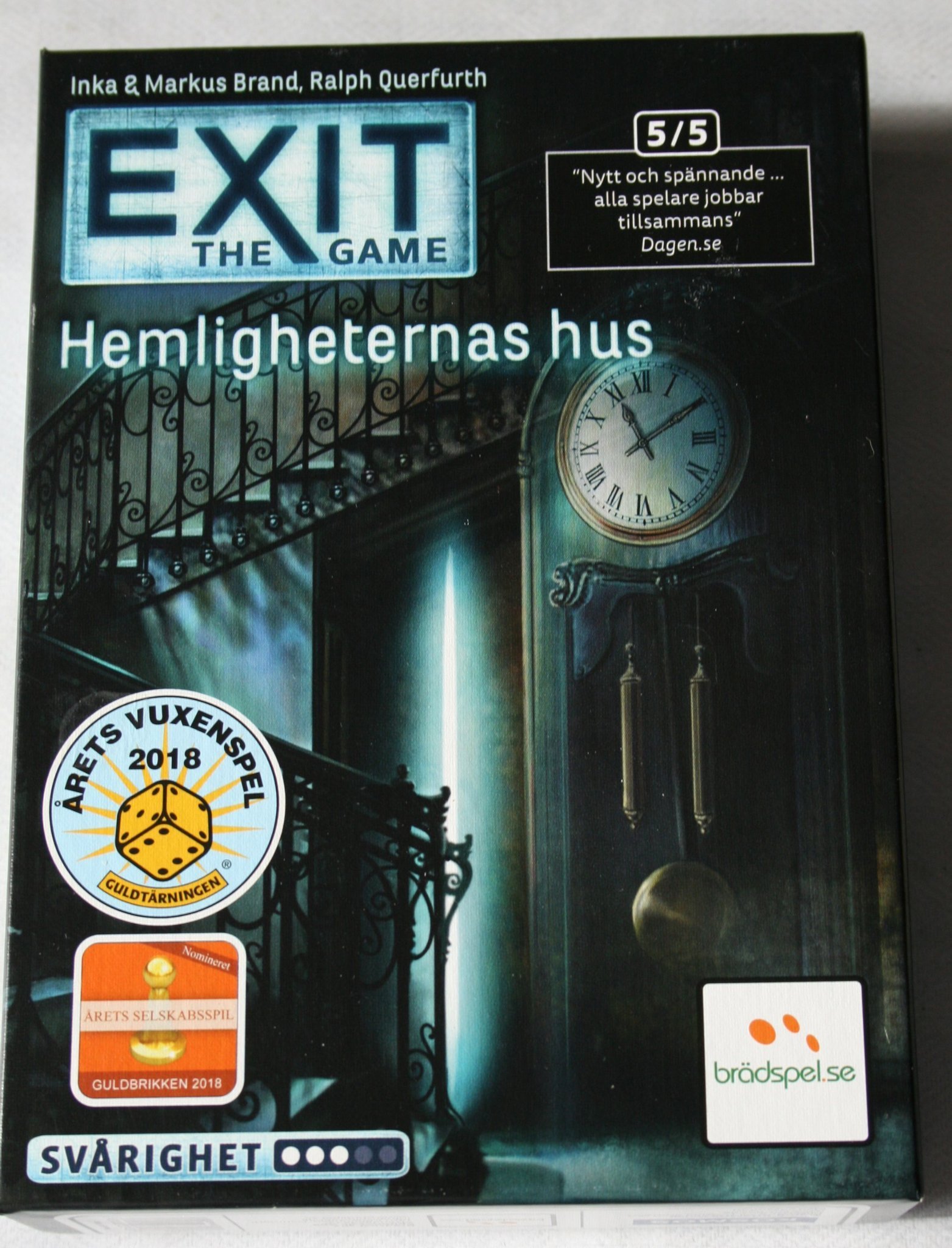 EXIT THE GAME - HEMLIGHETERNAS HUS Komplett vux.. | Köp på Tradera ...