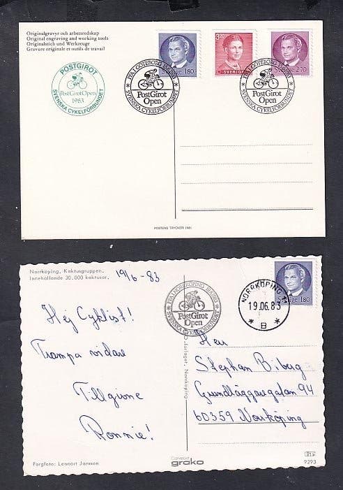 Se produkter som liknar PostGirot Open 1983. Två kort.. på Tradera ...
