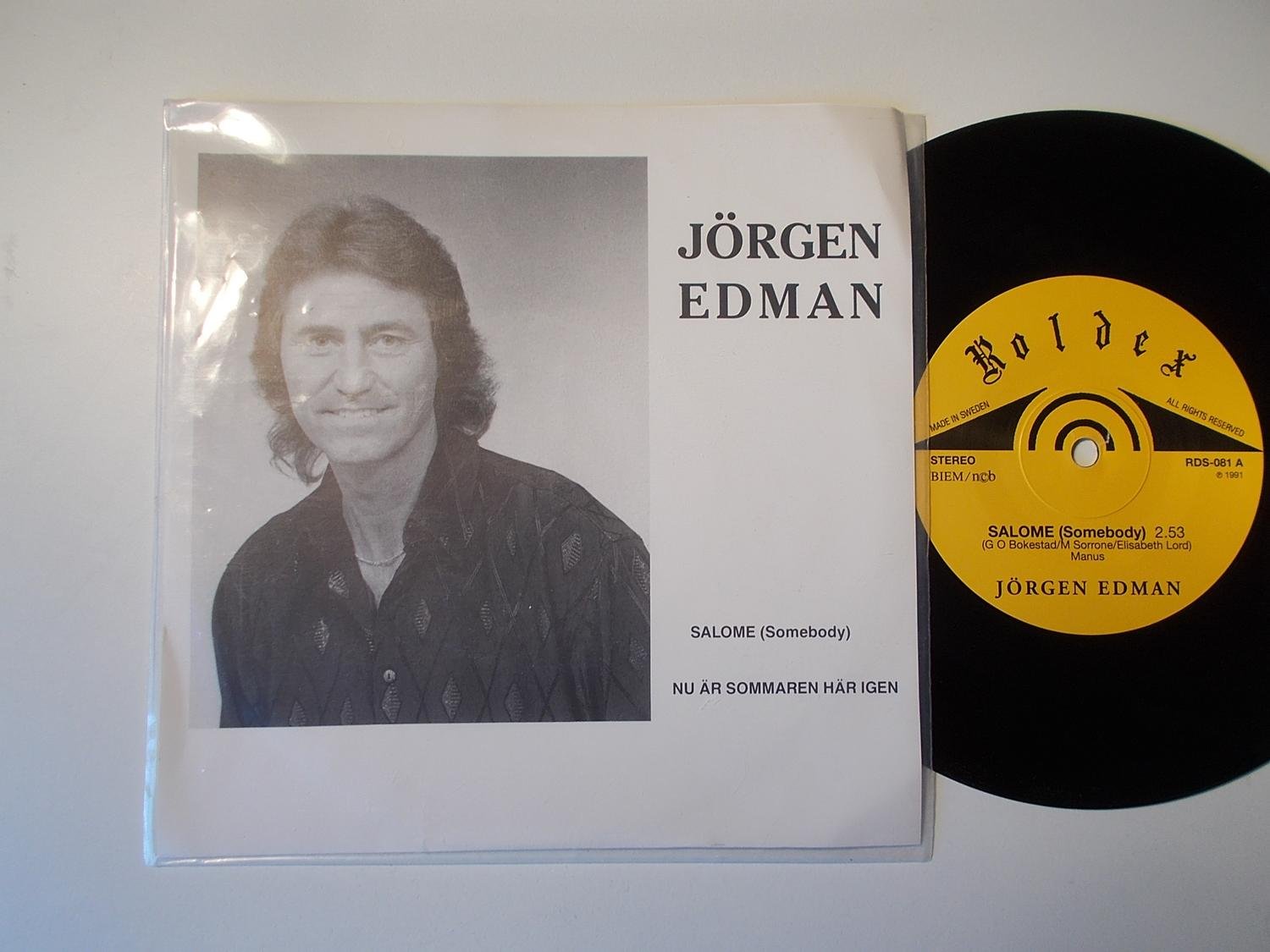 Se produkter som liknar JÖRGEN EDMAN - Salome (Somebo.. på Tradera ...