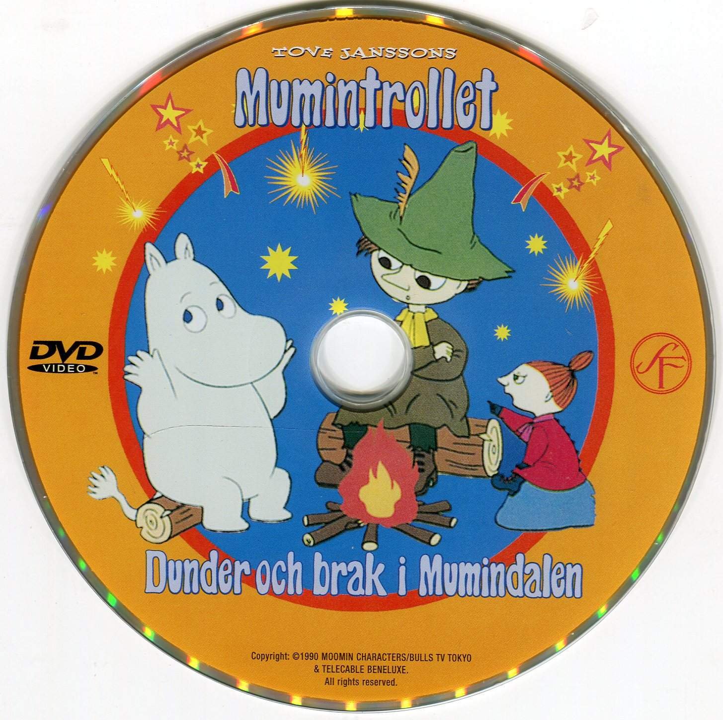 Mumintrollet Dunder Och Brak I Mumindalen 1990 .. | Köp på Tradera ...