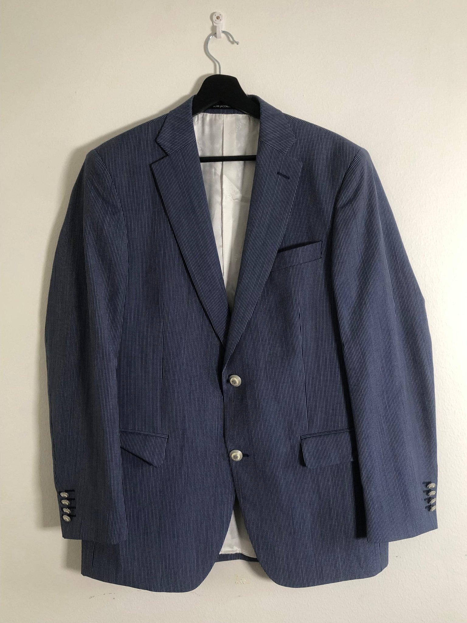 Oscar Jacobson ljusblå kavaj, Joel Blazer, stor.. | Köp på Tradera (711092017)