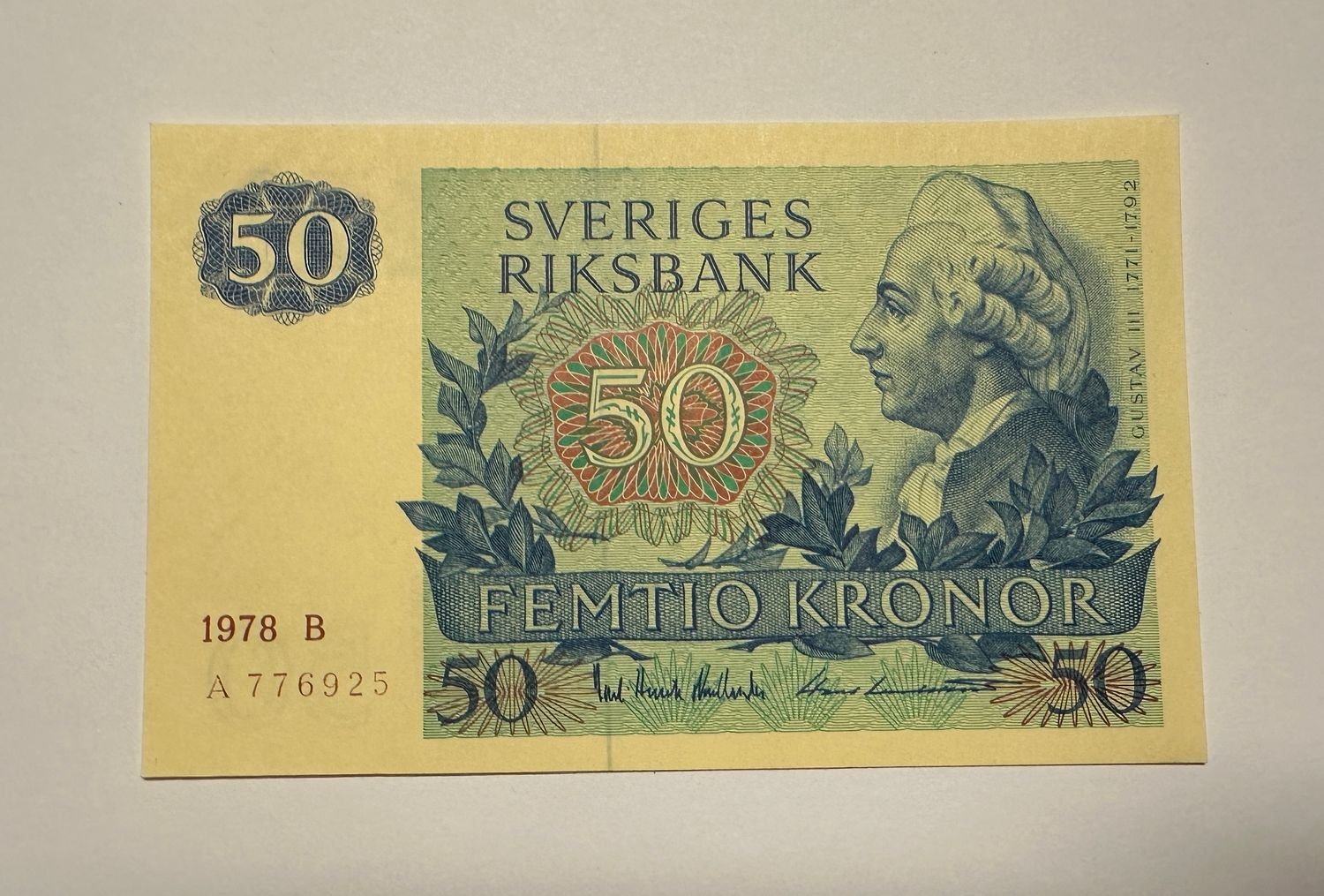 50 Kronor 1978 Sedel | Köp från arsenalen på Tradera (655238310)