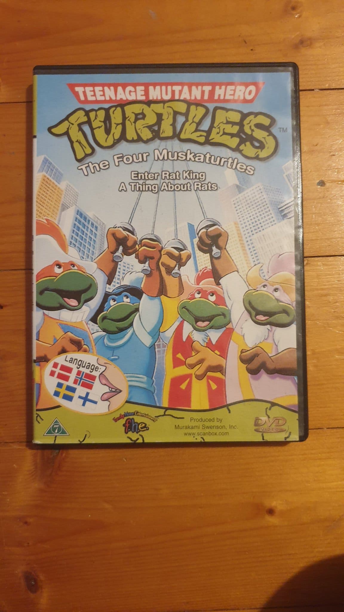 Teenage Mutant Hero Turtles - The Four Muskatur.. | Köp på Tradera ...