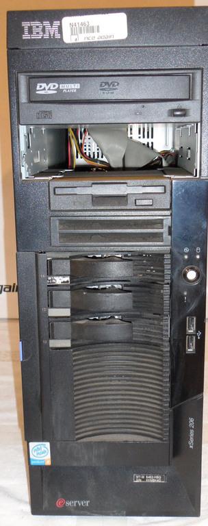 IBM eserver xSeries 206 server - Intel Pentium 4 2.8GHz, 1024mb MEM,