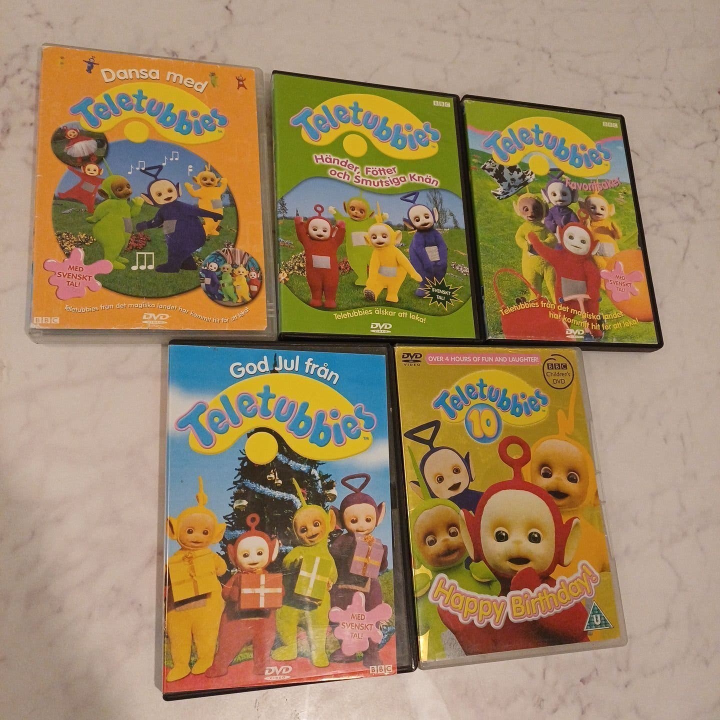 Se produkter som liknar Teletubbies DVD-filmer - 5 st.. på Tradera ...