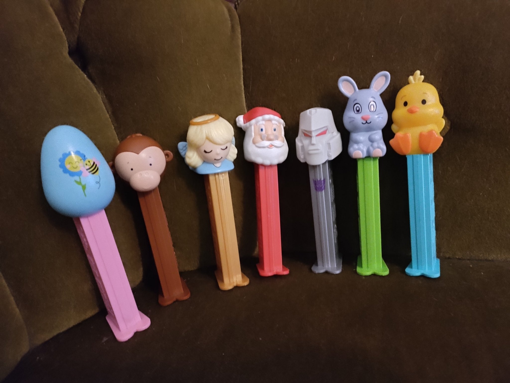 PEZ Samling - Ägg, Apa, Ängel, Tomte, Megatron,.. | Köp på Tradera ...