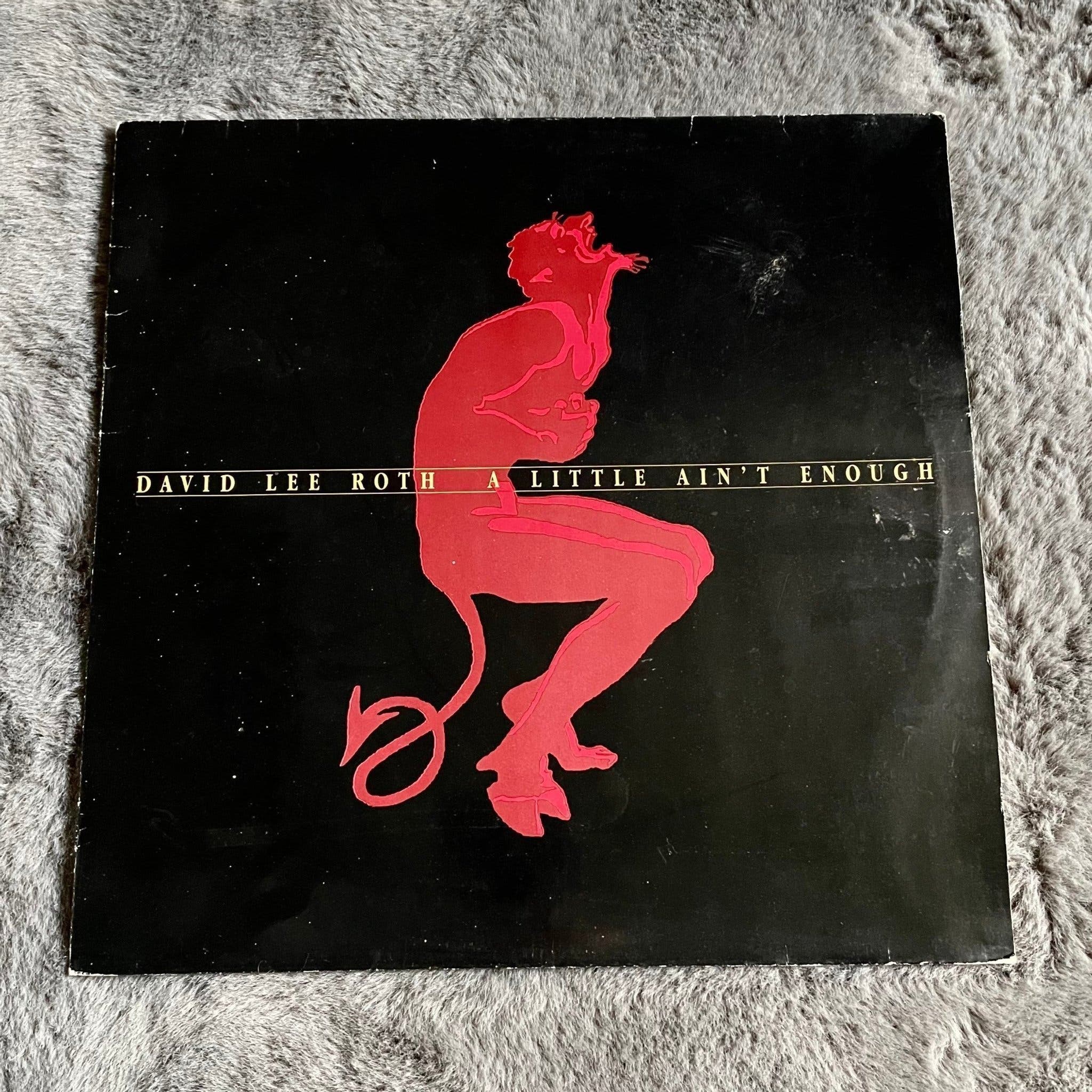 David Lee Roth - A Little Ain't Enough (Vinyl, .. | Köp på Tradera ...