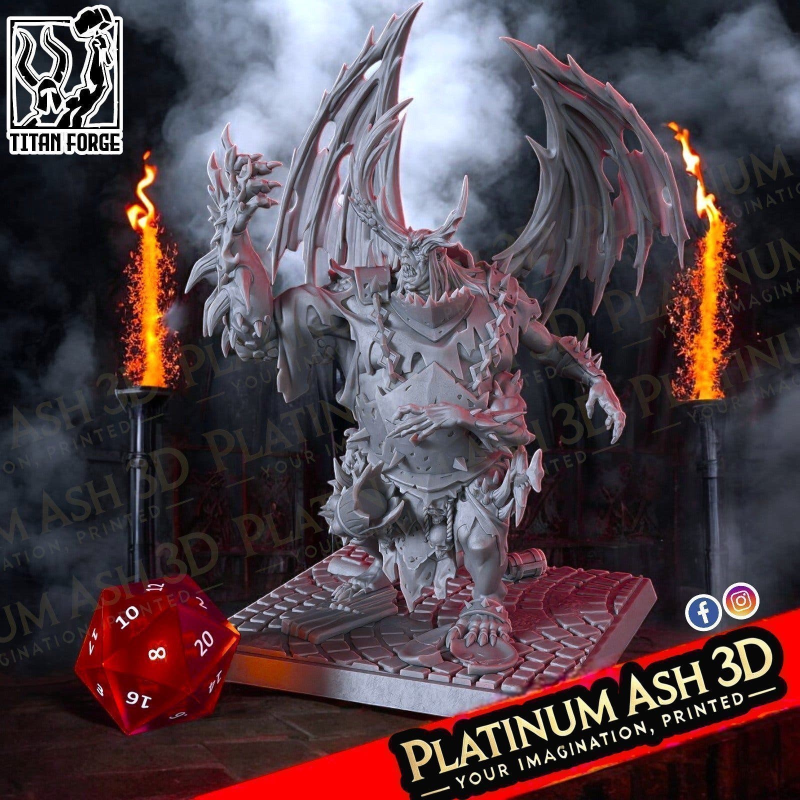 Exalted Herald – Fantasy – Chaos – RPG – D&D – .. | Köp på Tradera ...