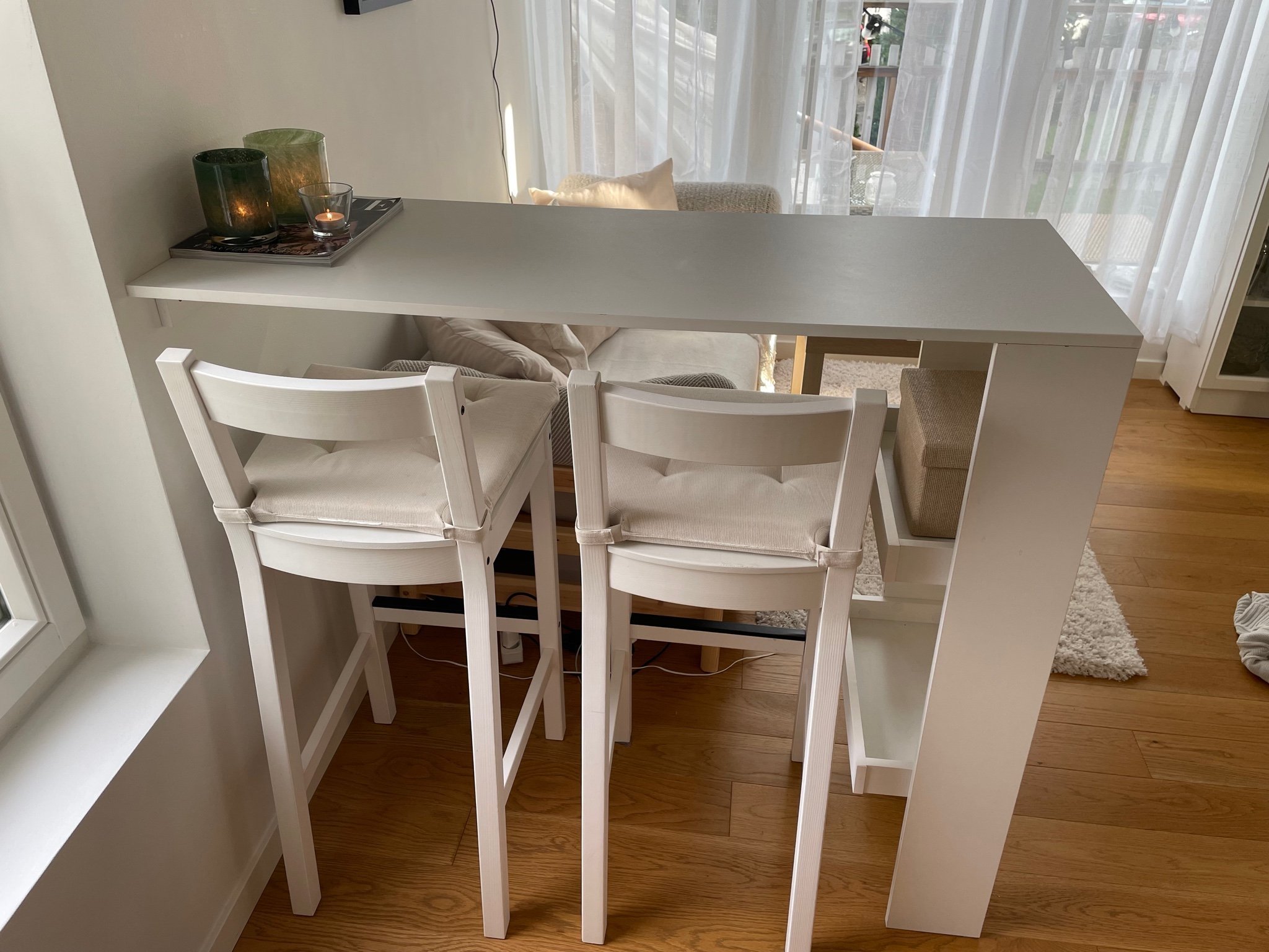 Barstol+barbord, Ikea Nordviken | Köp på Tradera (567352358)