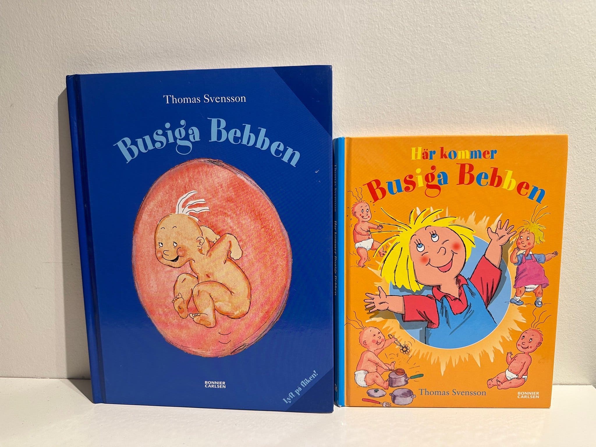 Se produkter som liknar Busiga Bebben & Här kommer Bu.. på Tradera ...