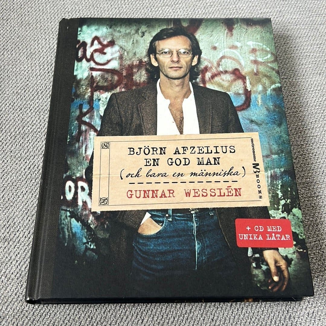 Bok+ CD: Björn Afzelius - En god man (och bara .. | Köp på Tradera ...