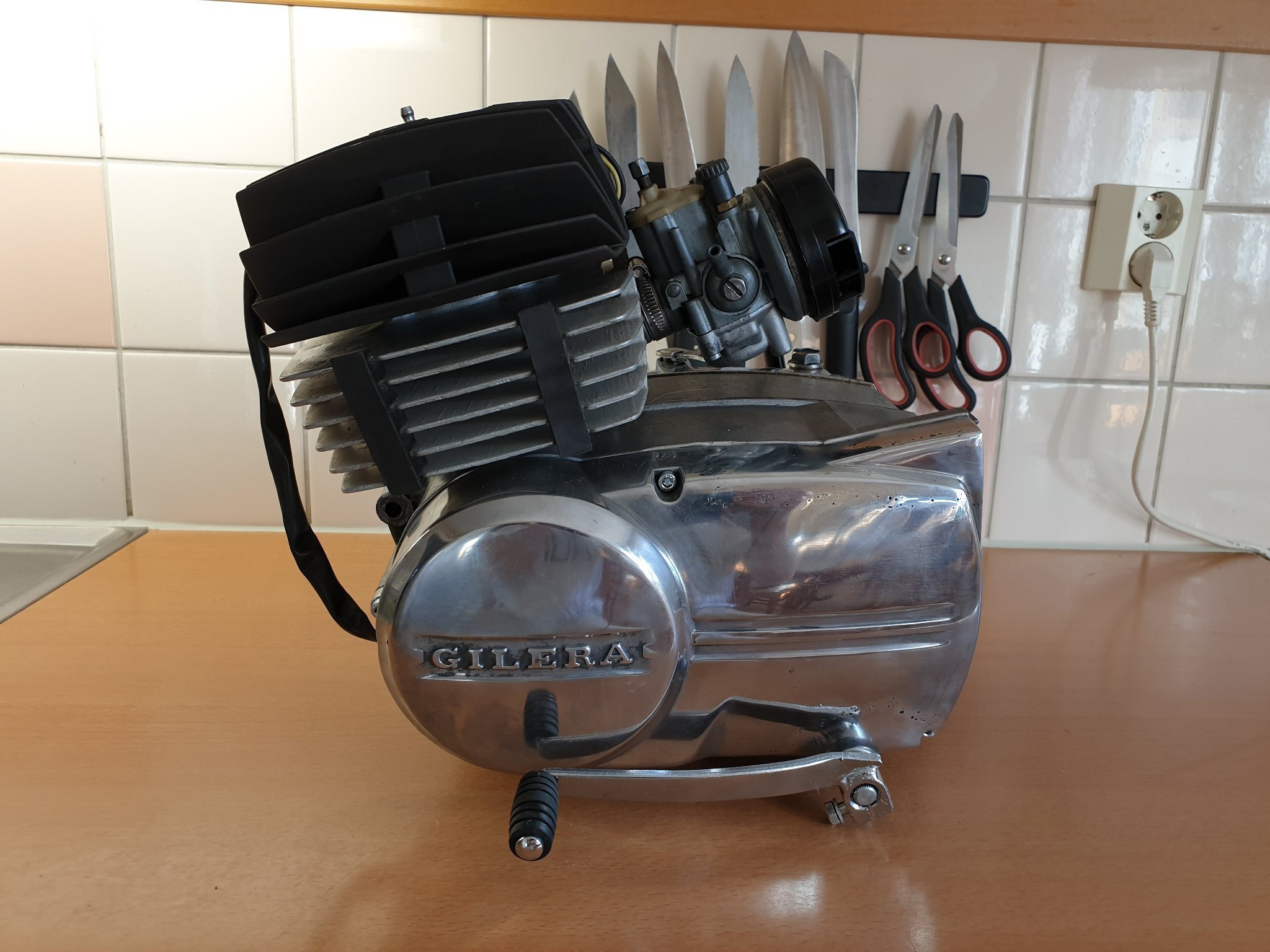 Renoverad 5-vxl Gilera Touring motor (417957596) ᐈ Köp på Tradera