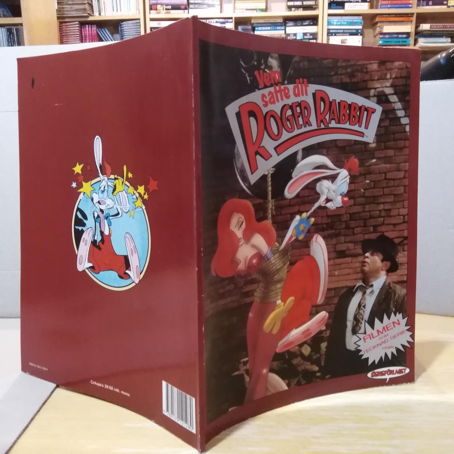 Vem satte dit Roger Rabbit 198.. | Köp från Vinylcomics på Tradera ...