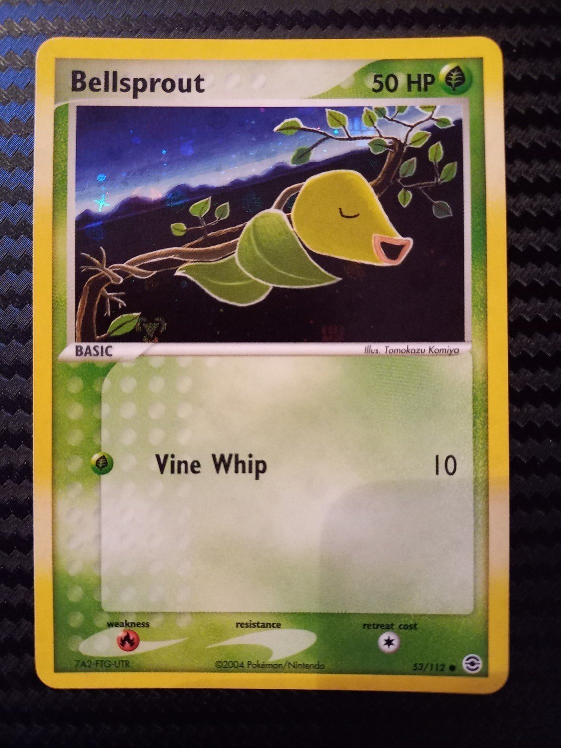 Bellsprout 53/112 - Holo [Fire Red & Leaf Green] | Köp på Tradera ...