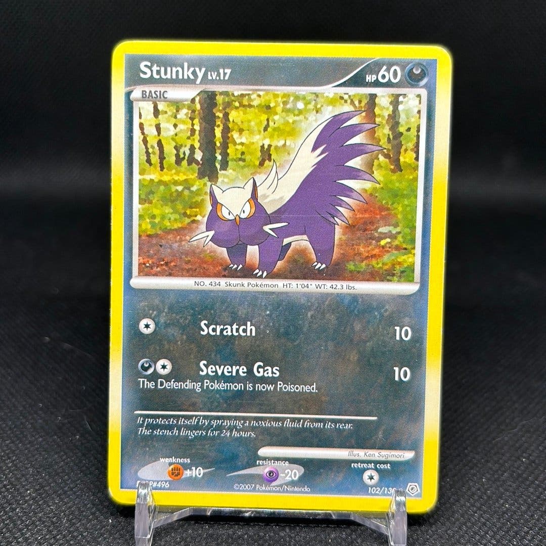 Stunky Lv.17 Pokémonkort | Köp på Tradera (709527453)