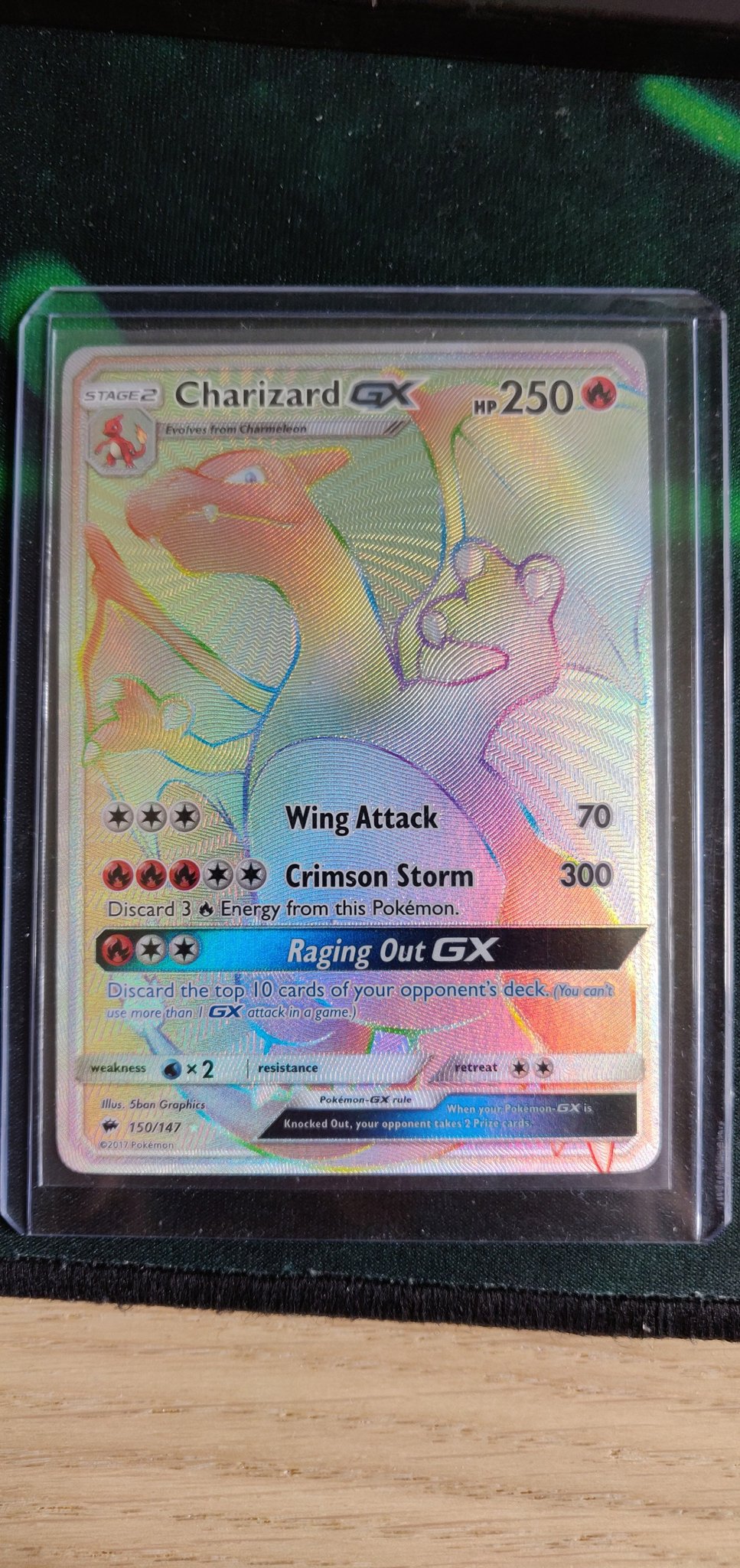 Rainbow rare charizard burning shadows - fikotrade