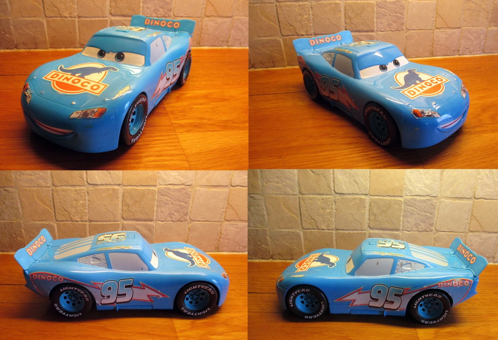 Större 27 cm Cars Pixar Blixten McQueen 95 .. | Köp på Tradera (593736631)