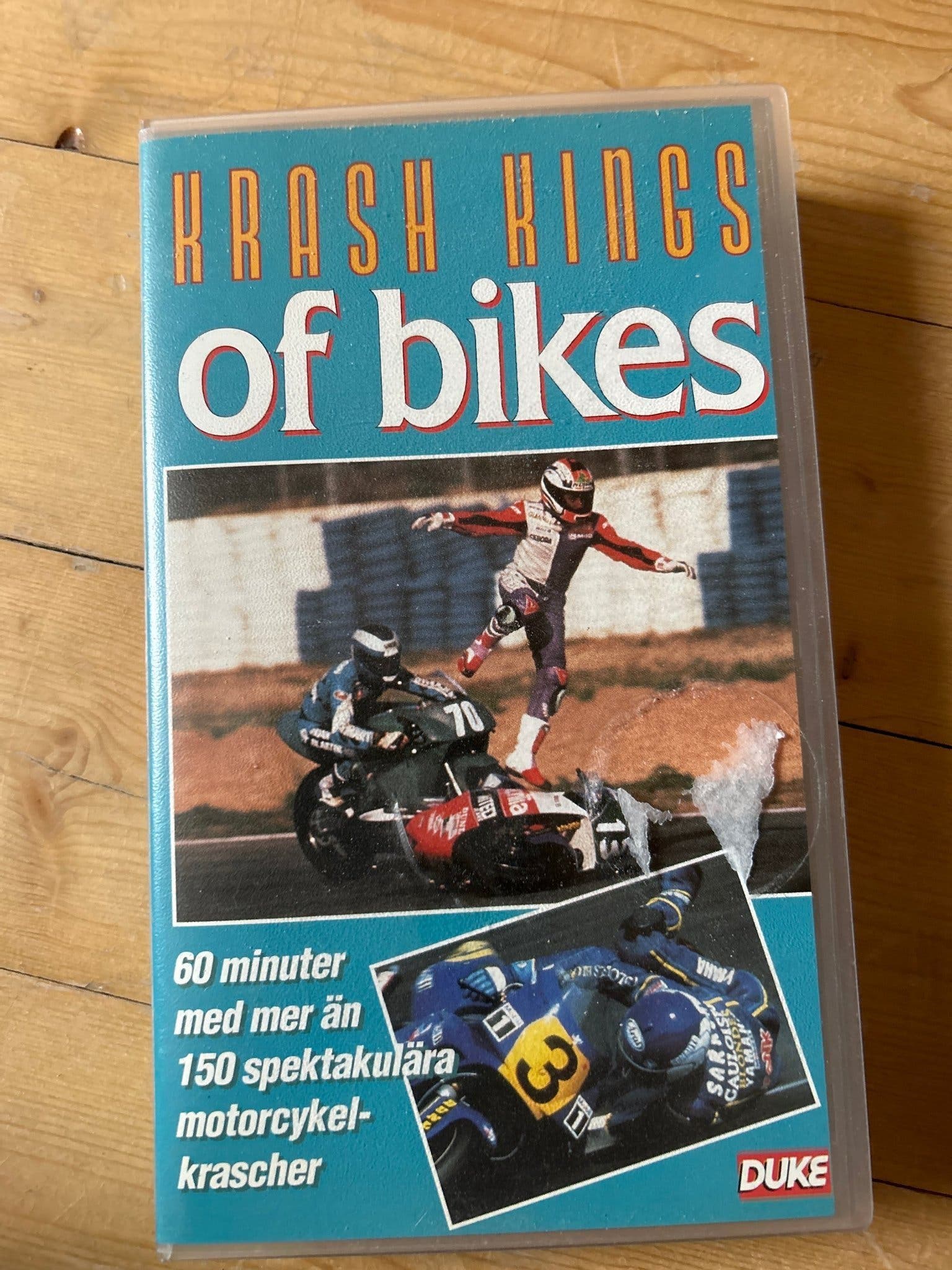 Se produkter som liknar VHS Crash Kings of Bikes - MC.. på Tradera ...