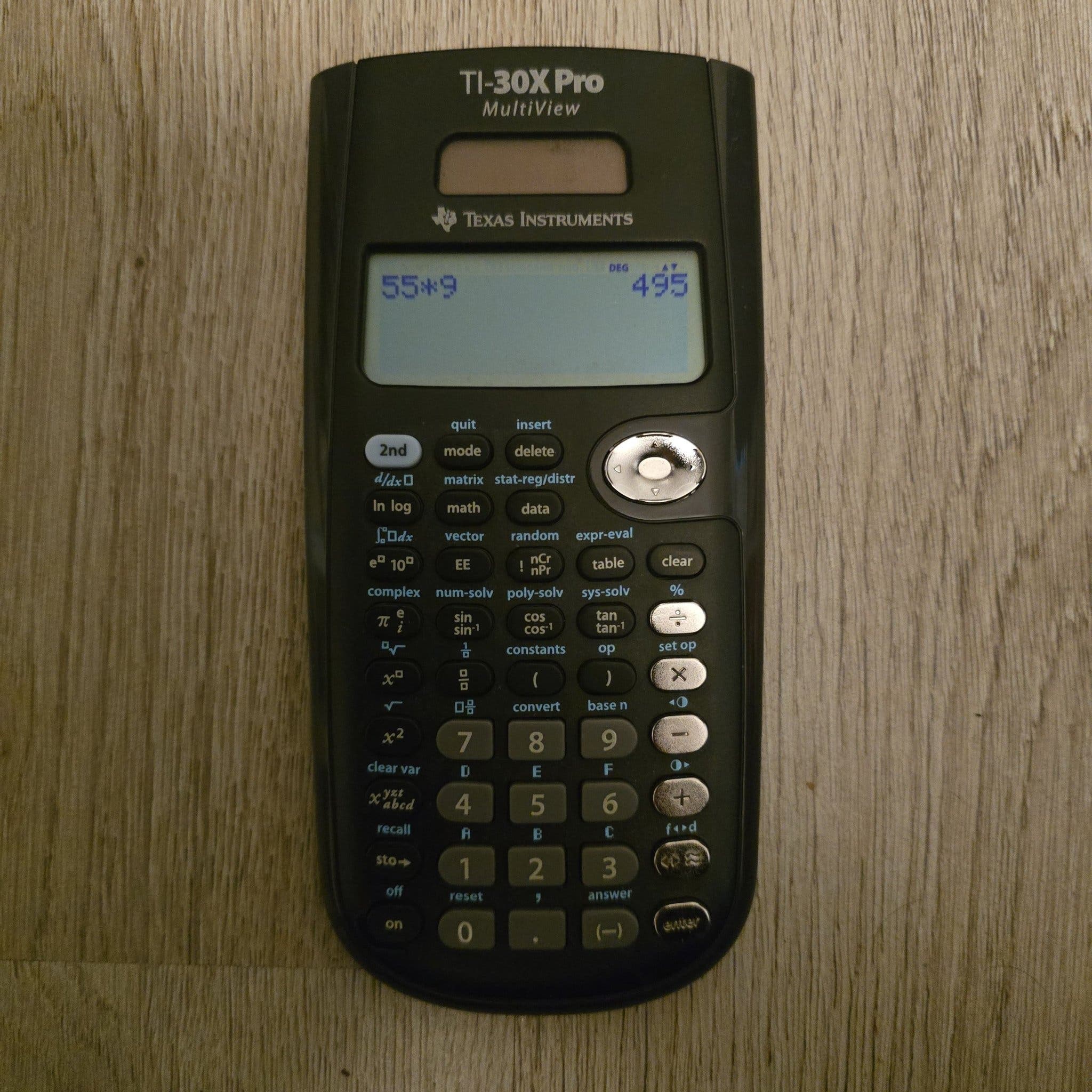 Texas Instruments TI-30X Pro Multiview | Köp på Tradera (692336824)