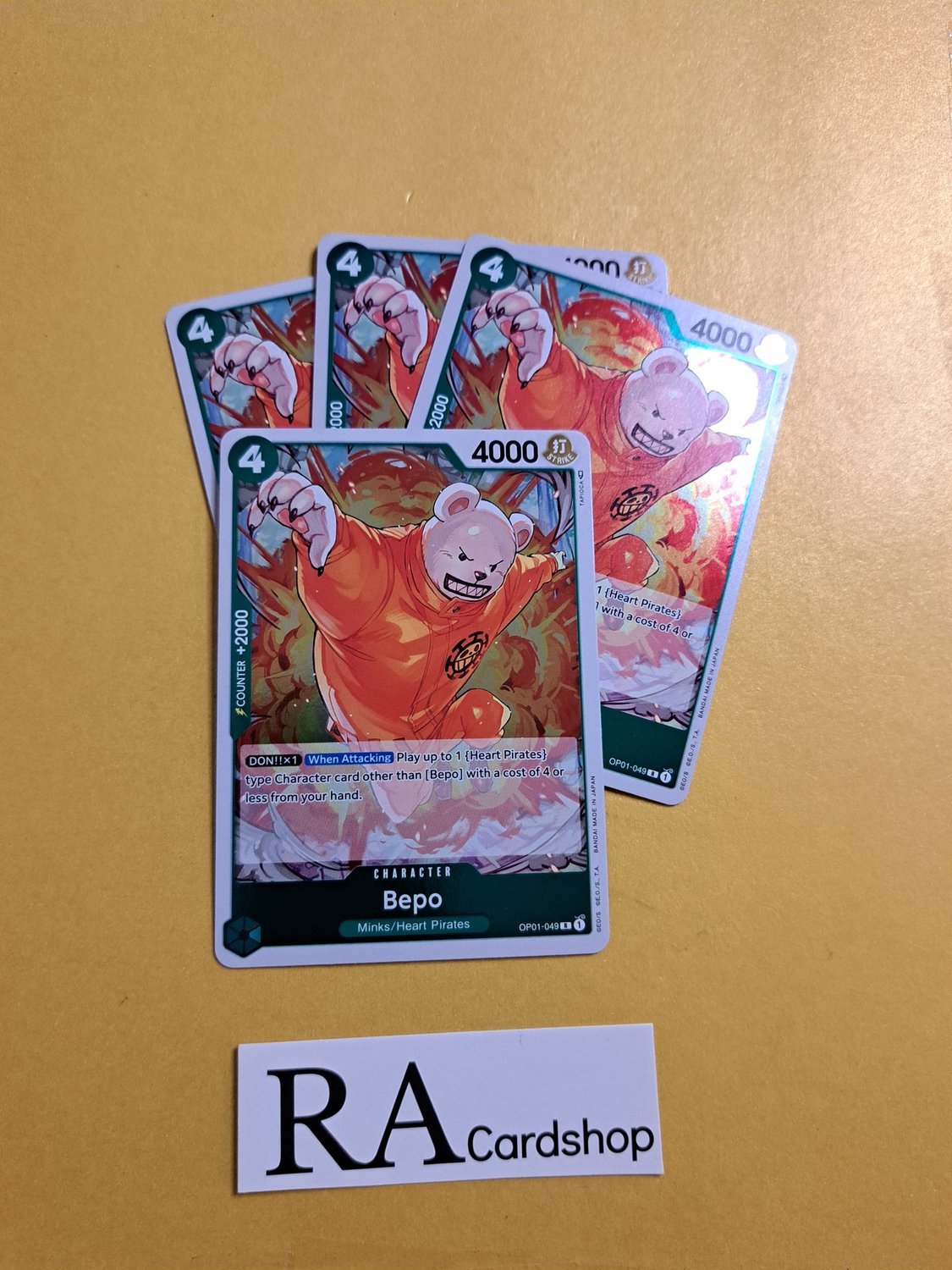 Bepo Rare Foil Playset OP01-049.. | Köp från RaCardShop på Tradera (654601179)