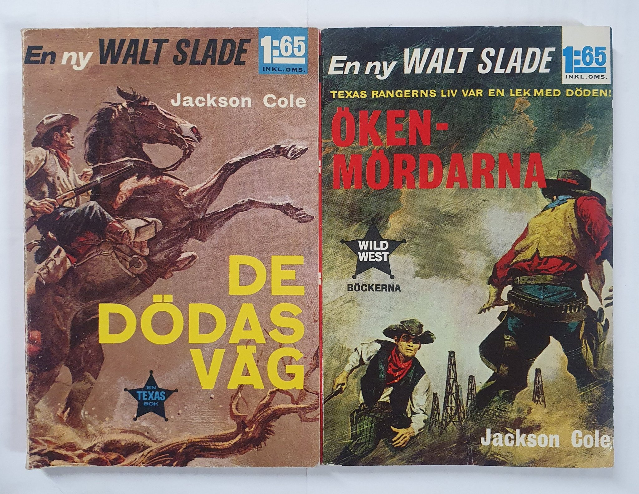 Walt Slade x 2 : De dödas väg & Ökenmördarna, J.. | Köp på Tradera ...