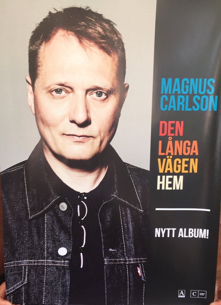 Poster Magnus Carlson D.. | Köp från RecordHunterSweden på Tradera ...