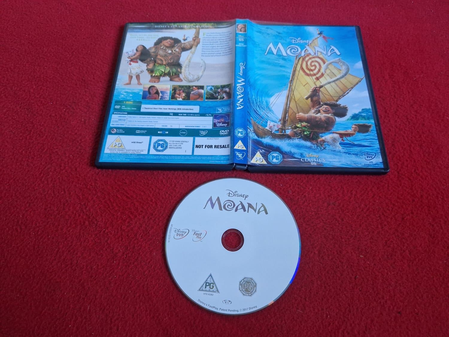 DISNEY MOANA till DVD | Köp från game-world på Tradera (656028803)