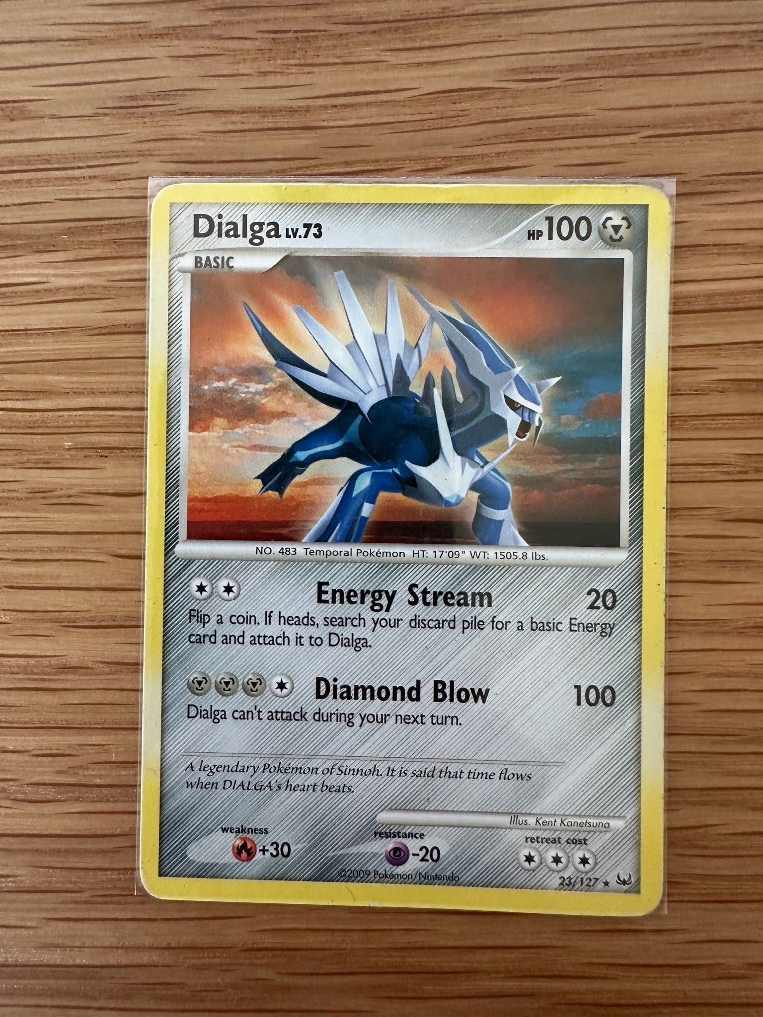 Se produkter som liknar Dialga Lv.73 Pokémonkort på Tradera (692915018)