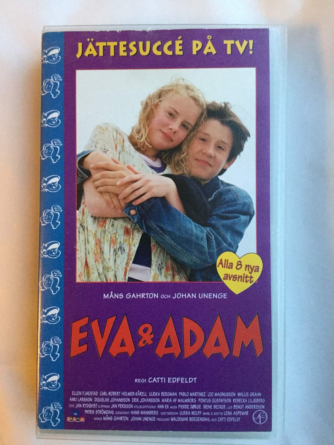 Eva & Adam - Alla 8 avsnitten (1999) VHS 3 tim .. | Köp på Tradera ...