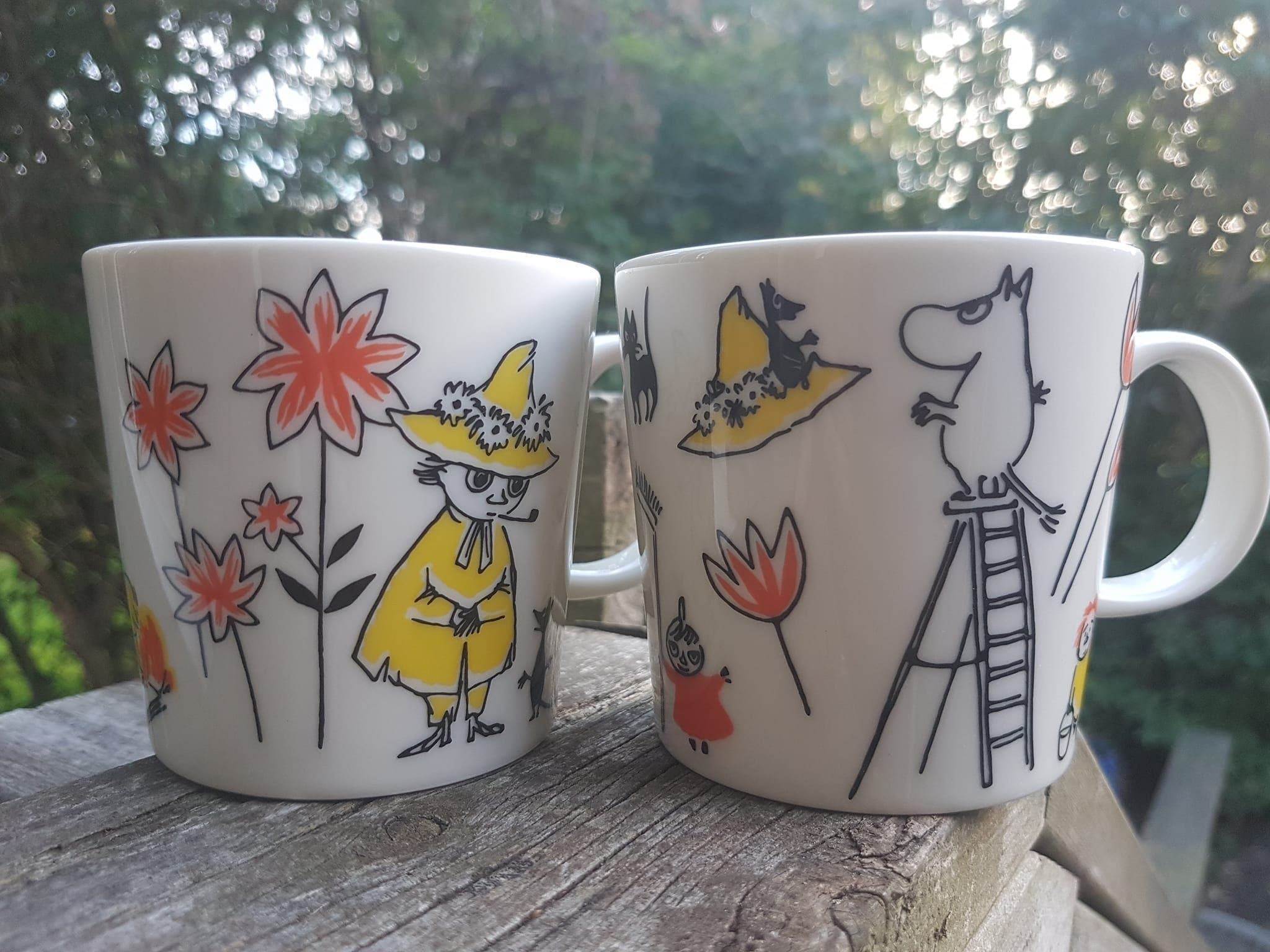 ABC mumin muminmuggar Röda korset Mumindagen 9/.. | Köp på Tradera ...