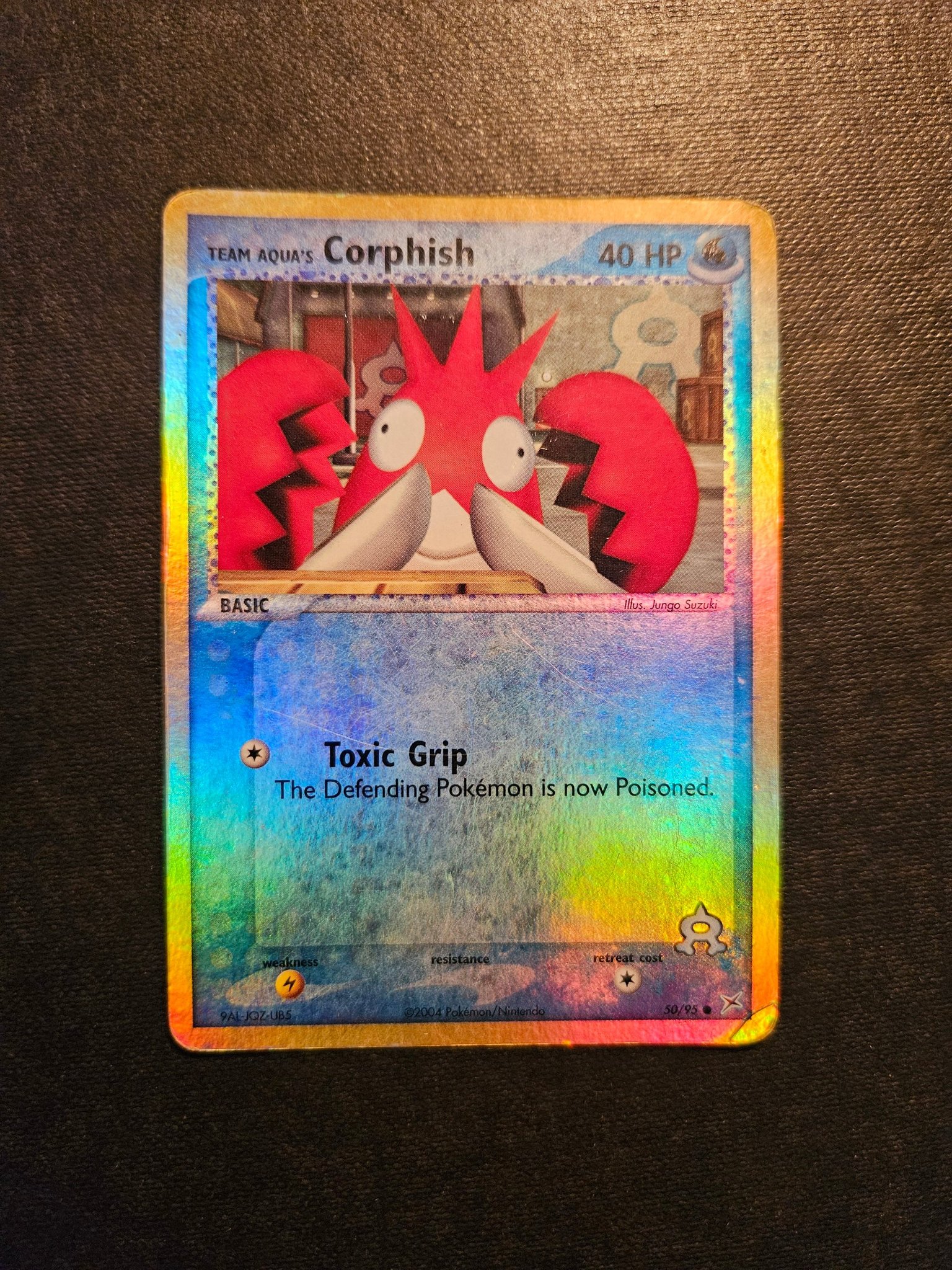 Team Aqua's Corphish - Pokémonkort | Köp på Tradera (713114902)