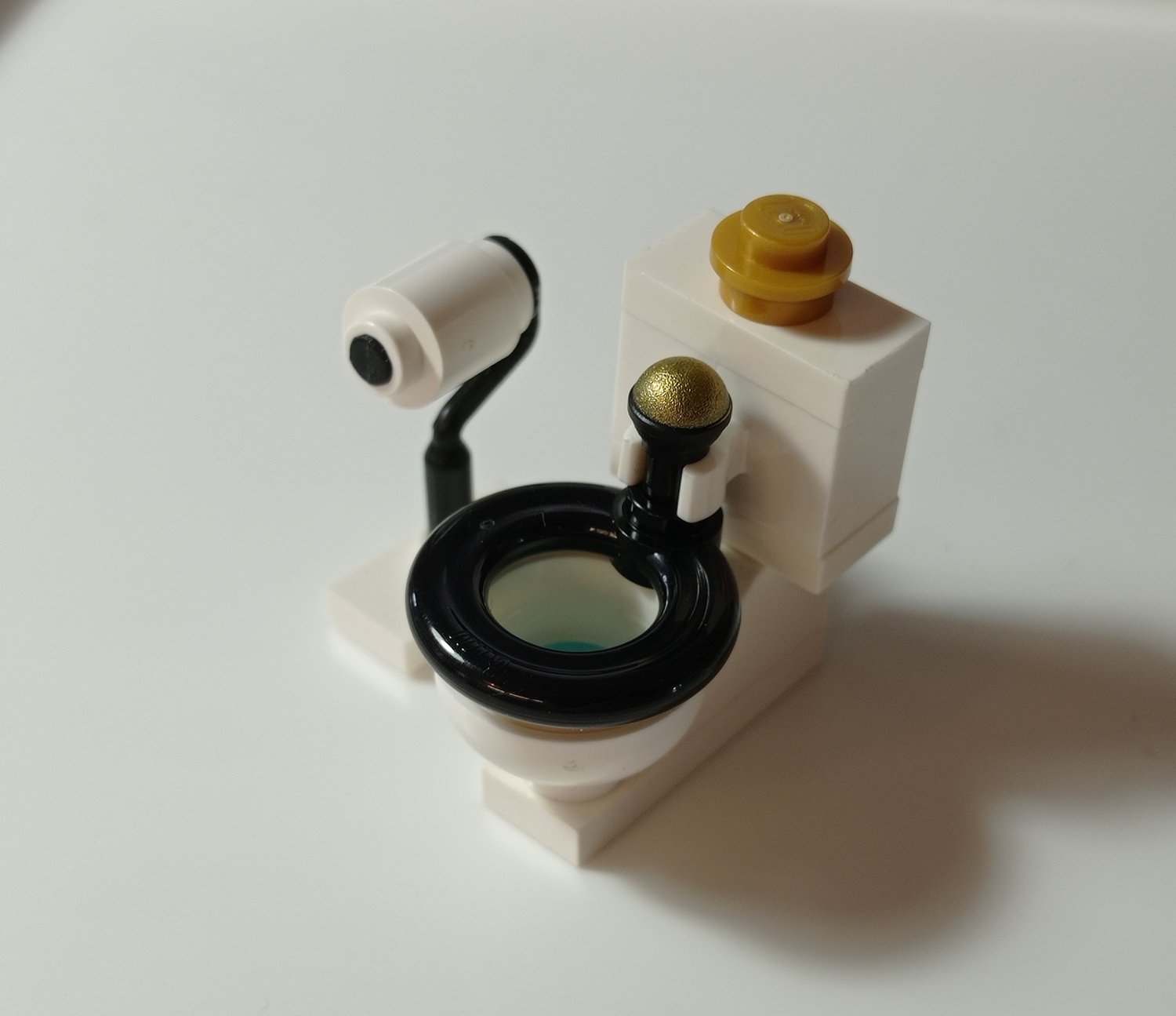 Lego Toalett WC MOC | Köp från VintageBrickworks på Tradera (636513506)